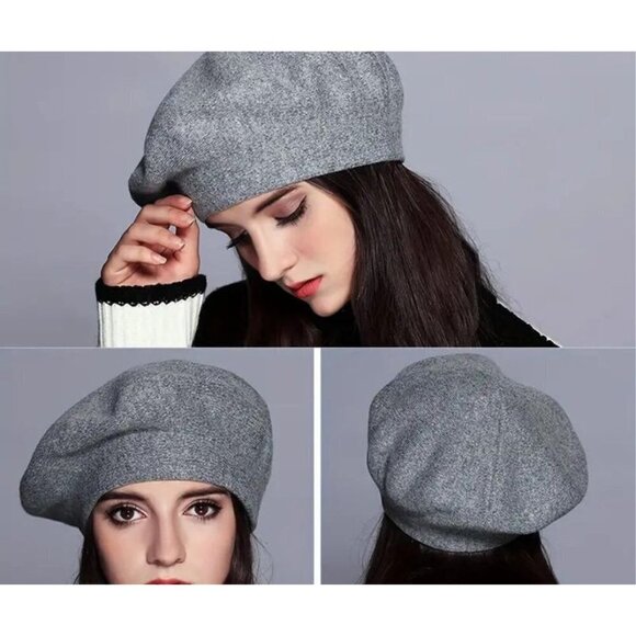 Madonna's Boutique | Accessories | Classic French Style Warm Solid ...